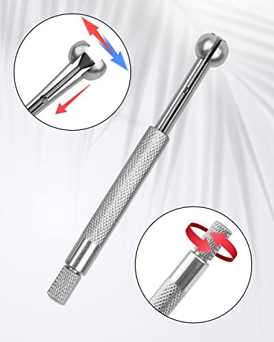 4 PCS Small Hole Gauge Set Ball Full Round Telescoping Gauge Set with ...