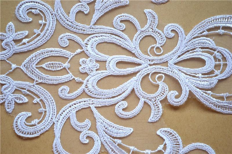 Bridal Evening Dancing Dress Embroidery Applique Wedding Costume DIY ...
