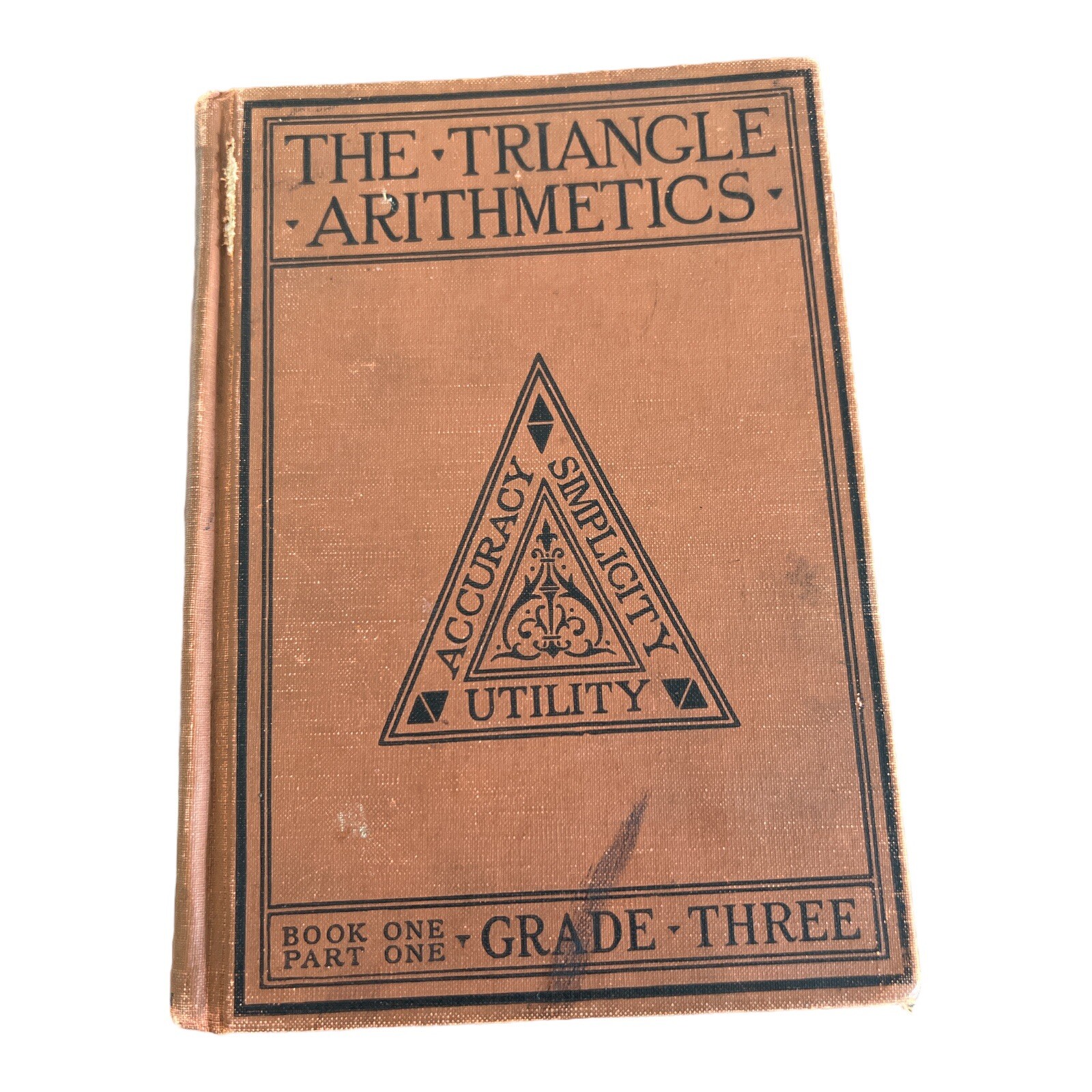 1928 THE TRIANGLE ARITHMETICS BOOK 1 PART 1 GRADE THREE HARDCOVER | eBay