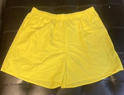 Women's High-Rise Dolphin Heather Yellow Shorts XL | eBay