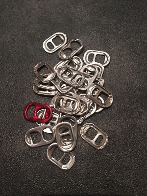Collection Of 30 Can Ring Pulls, Perfect For Double Hanging Clothes ...