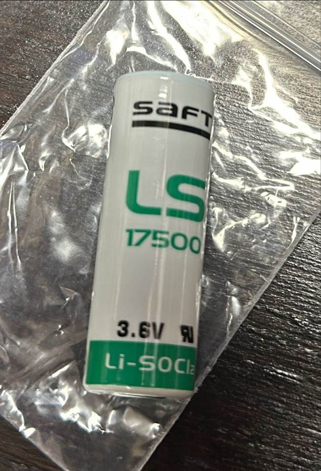 8 Pieces of Saft Batteries LS17500 3.6V Lithium | eBay