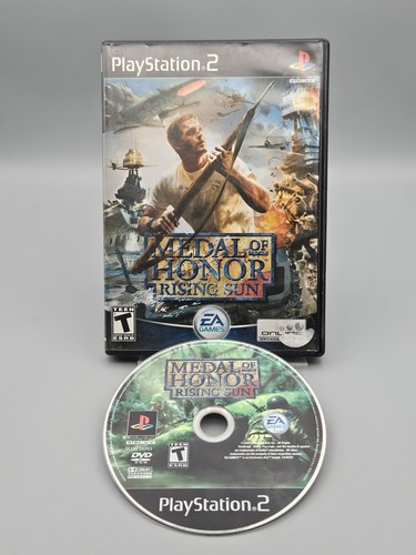 Medal of Honor Rising Sun PlayStation 2 PS2 No Manual Tested WWII | eBay