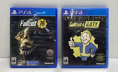 Fallout 4: GOTY & Fallout 76 - PlayStation 4 (CIB) | eBay