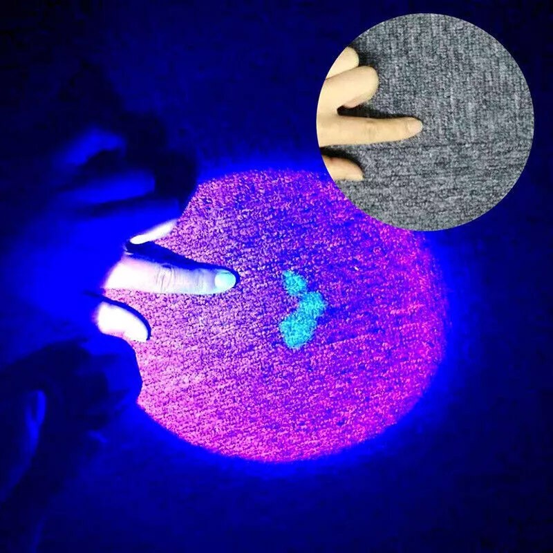 Super Bright 120000lm UV Torch Ultra Violet Flashlight Blacklight Light ...