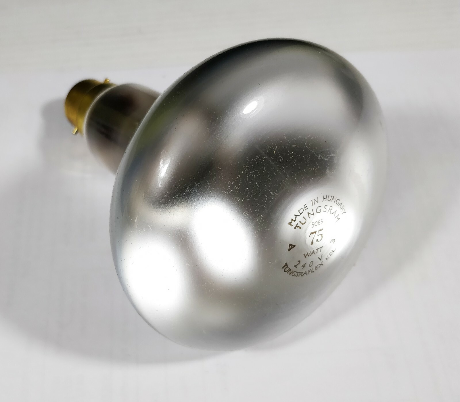 2 x 75W Incandescent R95 Reflector Light Globes Bulbs Bayonet B22 BC ...