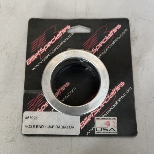 Billet Specialties 67925 HOSE END 1 3/4" RADIATOR ( Please Read ) | eBay