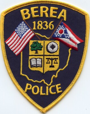 BEREA OHIO State Flag POLICE PATCH | eBay