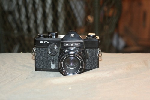 Argus/Cosina STL 1000 35mm SLR Camera w/ 50mm f/1.8 Film Camera film ...