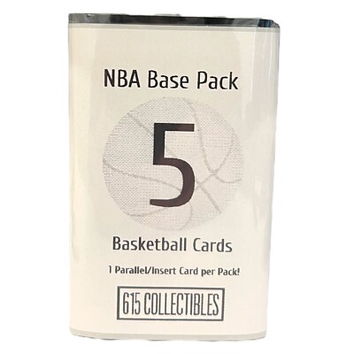NBA BASE PACK - 100% PARALLEL/INSERT - 5 BASKETBALL CARDS | eBay