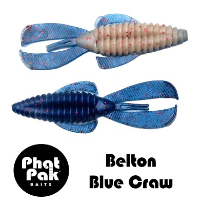 Rage Bug Style Plastic Beaver Creature Bait Punching Bass Fishing Lure ...