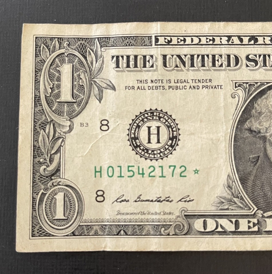 2013 One Dollar Bill Star Note | eBay