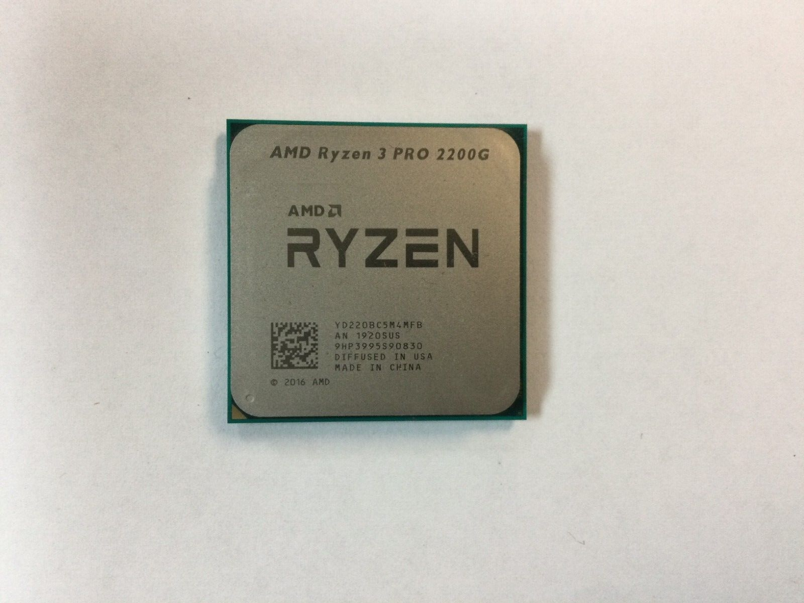AMD Ryzen 3 PRO 2200G Processor (3.5 GHz, 4 Cores) YD220BC5M4MFB | eBay