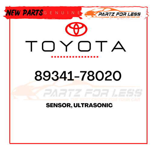 89341-78020 TOYOTA GENUINE SENSOR, ULTRASONIC 8934178020 NEW OEM | eBay