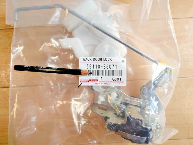 Toyota OEM Genuine 6911035071 Lock ASSY Back Door 69110-35071 for sale ...