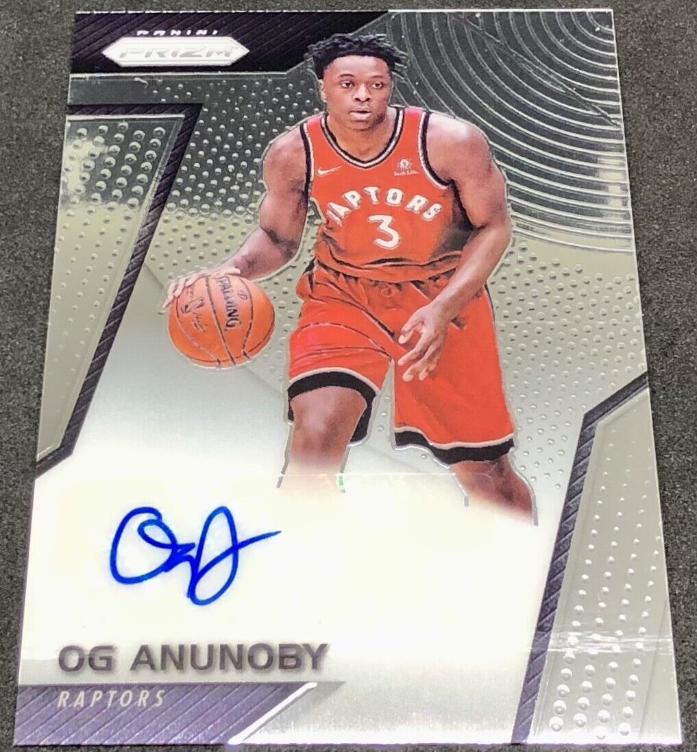 OG ANUNOBY 17-18 Panini Prizm AUTO AUTOGRAPH RC ROOKIE OG ANUNOBY 17-18 Panini Prizm AUTO AUTOGRAPH RC ROOKIE