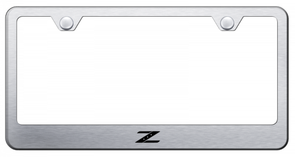 Nissan Z Laser Etched Logo Standard License Plate Frame Official ...