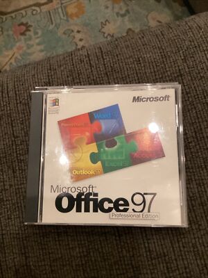 Microsoft Office 97 Professional Edition - Complete In Case With ...
