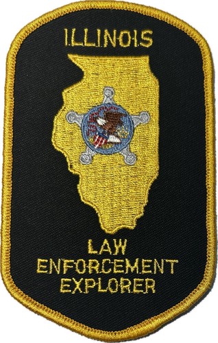 ILLINOIS IL LAW ENFORCEMENT EXPLORER SCOUT POLICE DEPT PATCH #KP | eBay