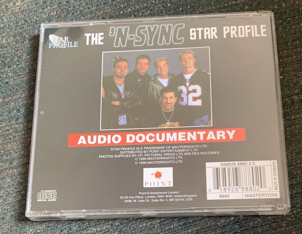 The NSYNC Star Profile Cd Audio Documentary | eBay