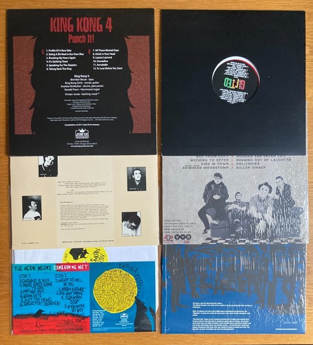 6 VINYL RECORD LOT OF SKA NEAR MINT / MINT MEOW MEOWS THE TALKS KING ...