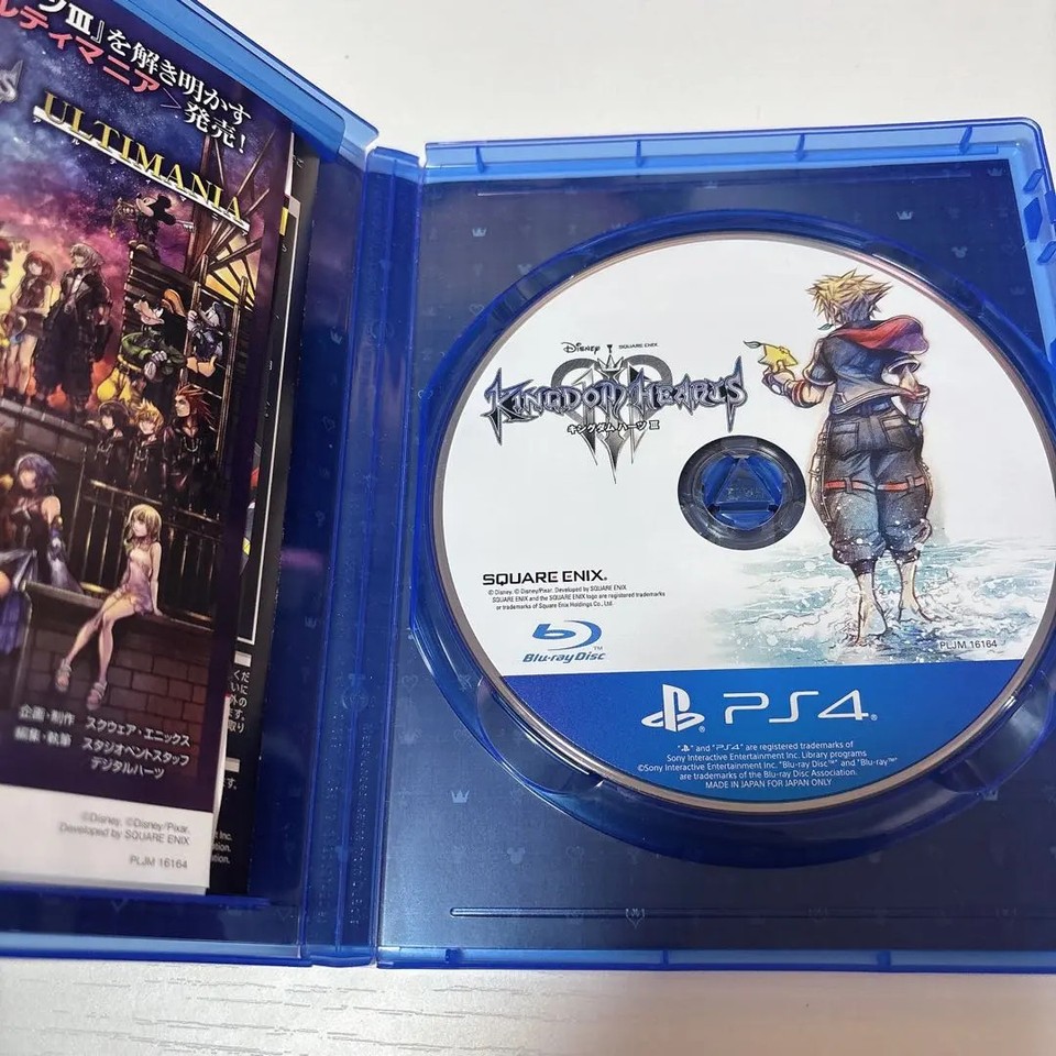 Kingdom Hearts HD 1.5 + 2.5 Remix & KH 2.8 & KH 3 set Sony PS4 Japan ...