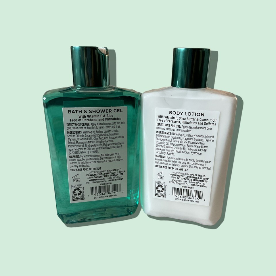 Evergreen Forest Body Lotion & Shower Gel Set 8oz. new *Limited Edition ...