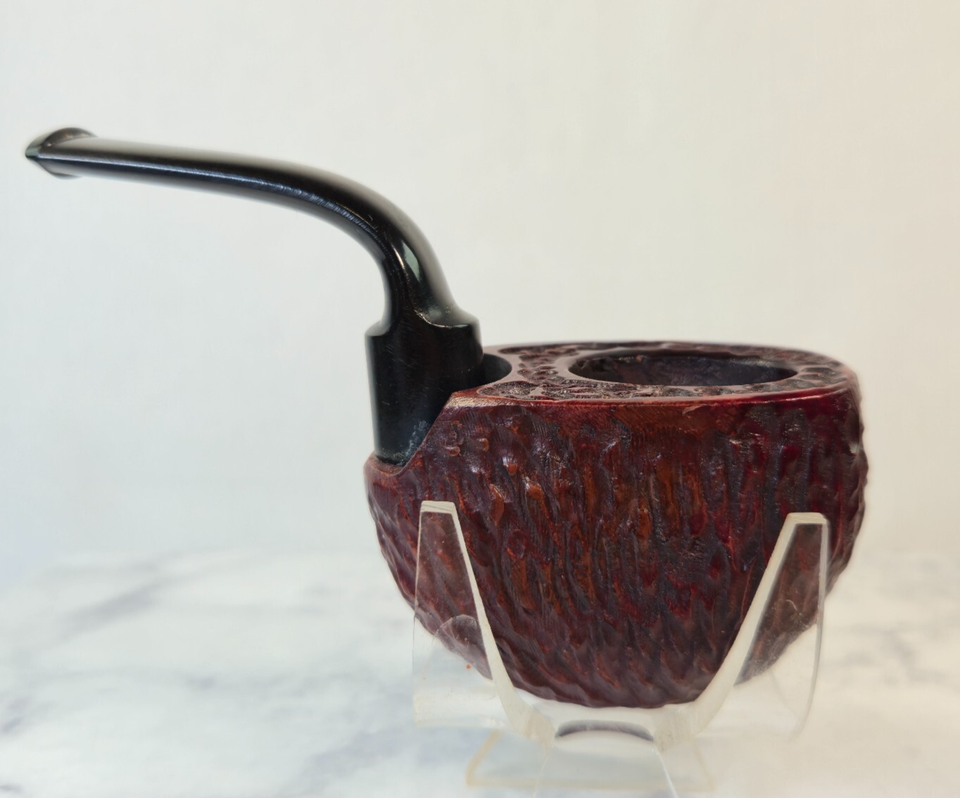 VNTG Rolex Pipe Genuine Italy Flat and Fold-up Vest Pocket Briar Wood ...