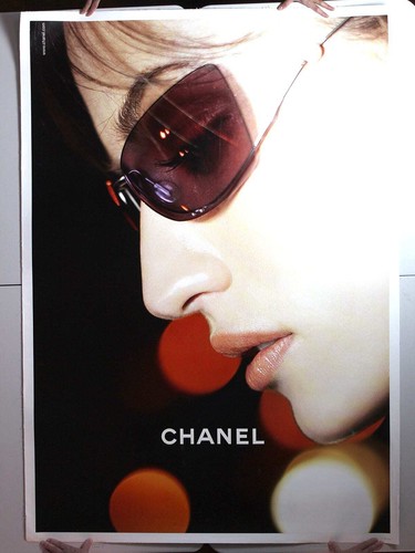 Chanel Sun Glasses (1982) 47x67 US Advertising Poster | eBay
