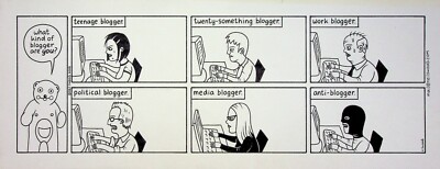 NEIL SWAAB Signed Rehabilitating Mr. Wiggles HAND DRAWN COMIC STRIP ...