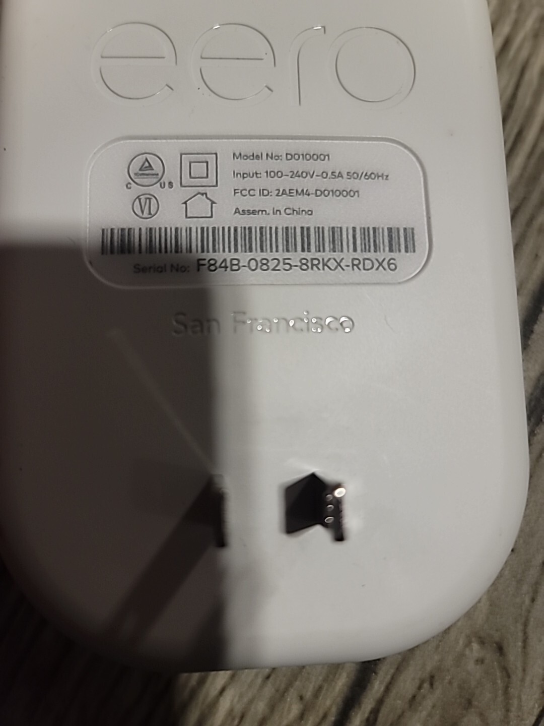 eero D010001 Beacon Mesh WiFi Range Extender Dual Band EERO ...