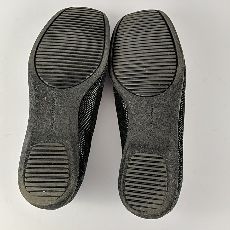Women's Trotters Shoes Jenn Mini Dots Black Patent Suede Size 10M | eBay