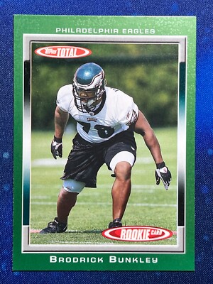 2006 Topps Total Football Rookie (RC) #463 Brodrick Bunkley ...