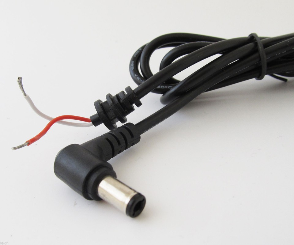 1x 4FT/1.2M 6.3mm x 3.0mm DC Power Plug Socket Connector Cord Cable w ...