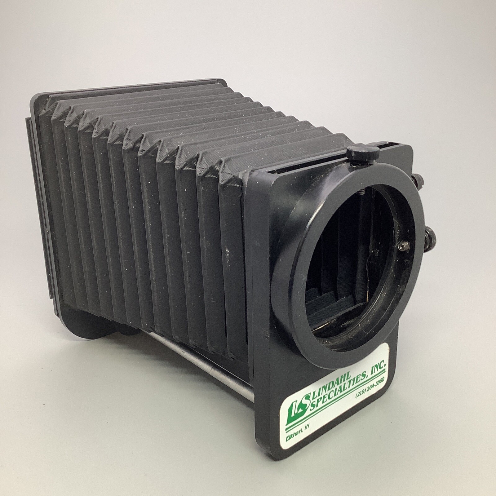 Lindahl Bellows Lens Hood Bell-O-Shade w/single 3X5" Filter slot - NO ...