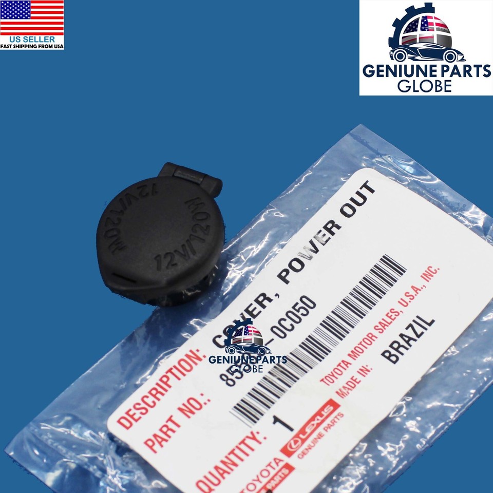 GENUINE OEM TOYOTA SEQUOIA TUNDRA 12V ACCESSORY POWER OUTLET COVER ...