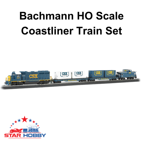 Bachmann 00734 Coastliner (HO Scale) model train set railroading | eBay