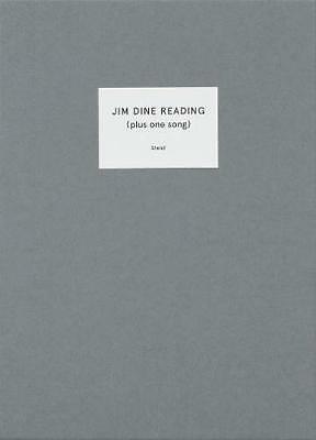 Jim Dine Reading: (Plus one song) by Jim Dine (Book, 2021) for sale ...