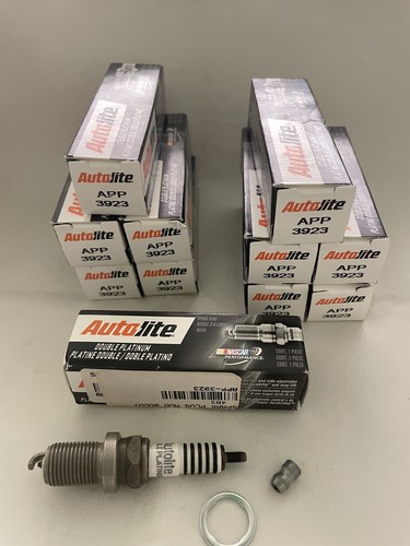 AUTOLITE 3923 DOUBLE PLATINUM SPARK PLUG SET OF (11) AUTOMOTIVE | eBay