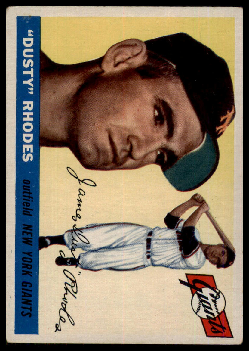 1955 Topps Dusty Rhodes #1 Ex-VgEx | eBay