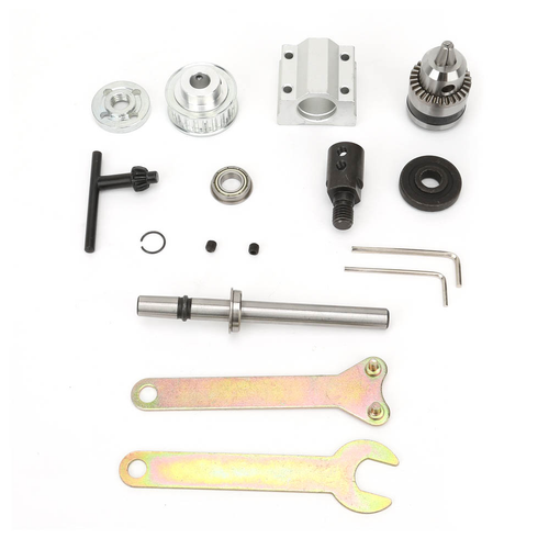 Unpowered Spindle Assembly B10 Drill Chuck M10 Shaft Sleeve For DIY ...