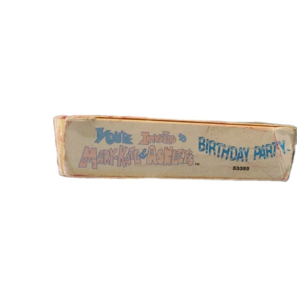 MARY KATE & ASHLEY OLSEN: YOU'RE INVITED TO MARY KATE & BIRTHDAY PARTY ...