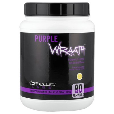 Controlled Labs Purple Wraath Purple Lemonade 2 44 lbs 1108 g Caffeine ...