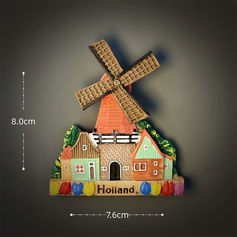Netherlands Tourist Souvenir 3D Resin Fridge Refrigerator Magnet GIFT ...
