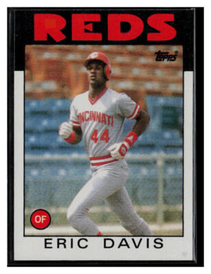 1986 Topps #28 Eric Davis | eBay