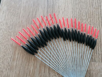 24 slim Pole Floats 0.15g - 0.4g Through Stem Strong SPECIAL OFFER ...