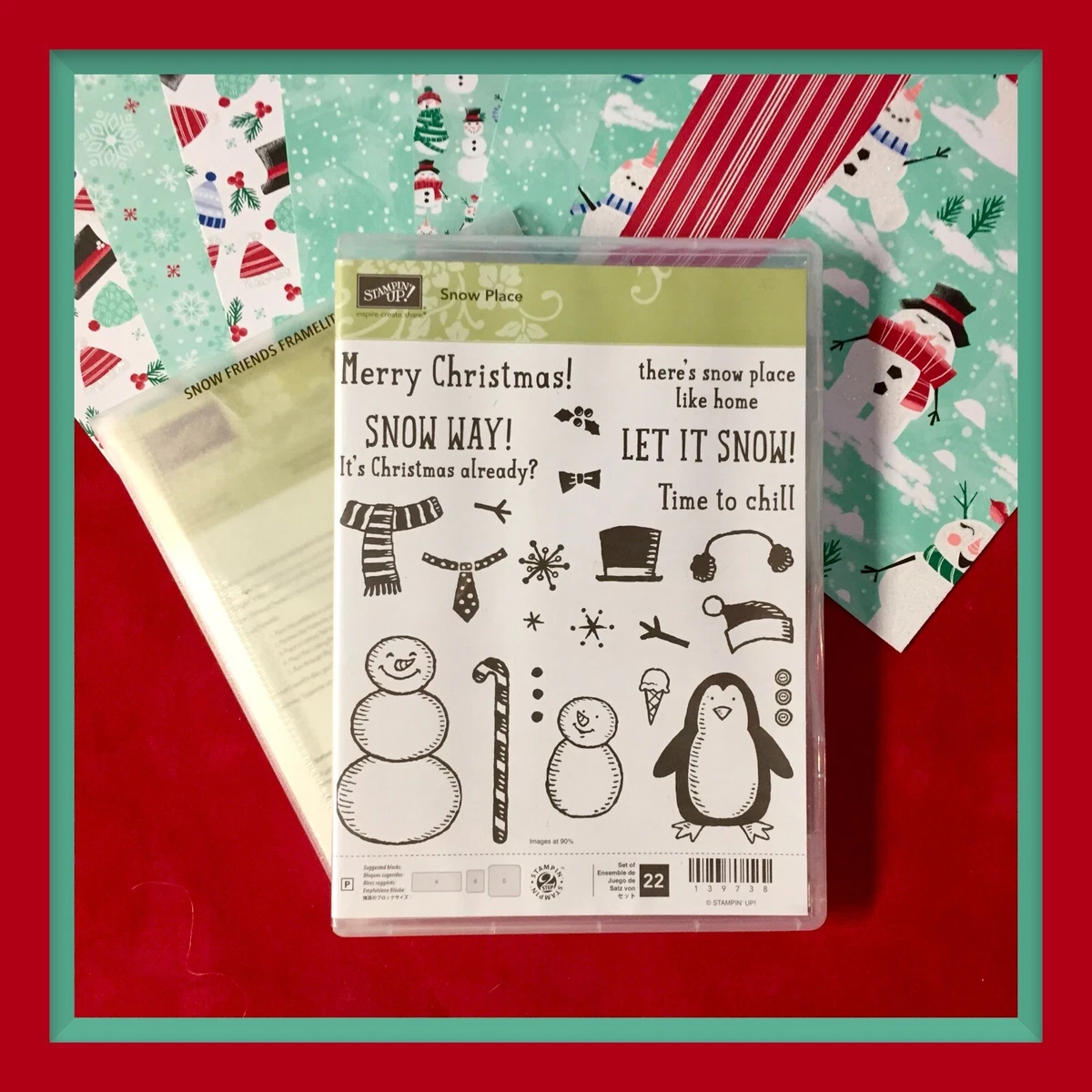 Stampin Up Let It Snow