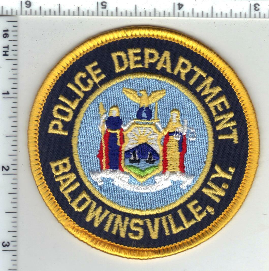 Baldwinsville Police (New York) 1st Issue Shoulder Patch | eBay