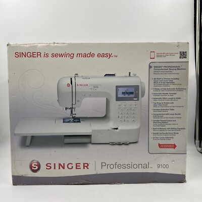 Singer 9100 Computerized Sewing Machine New In Box 37431884725 | eBay