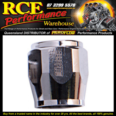 Aeroflow AF150-34CH Hex Hose Finisher 58.5mm Chrome 2-5/16"id Clamp ...